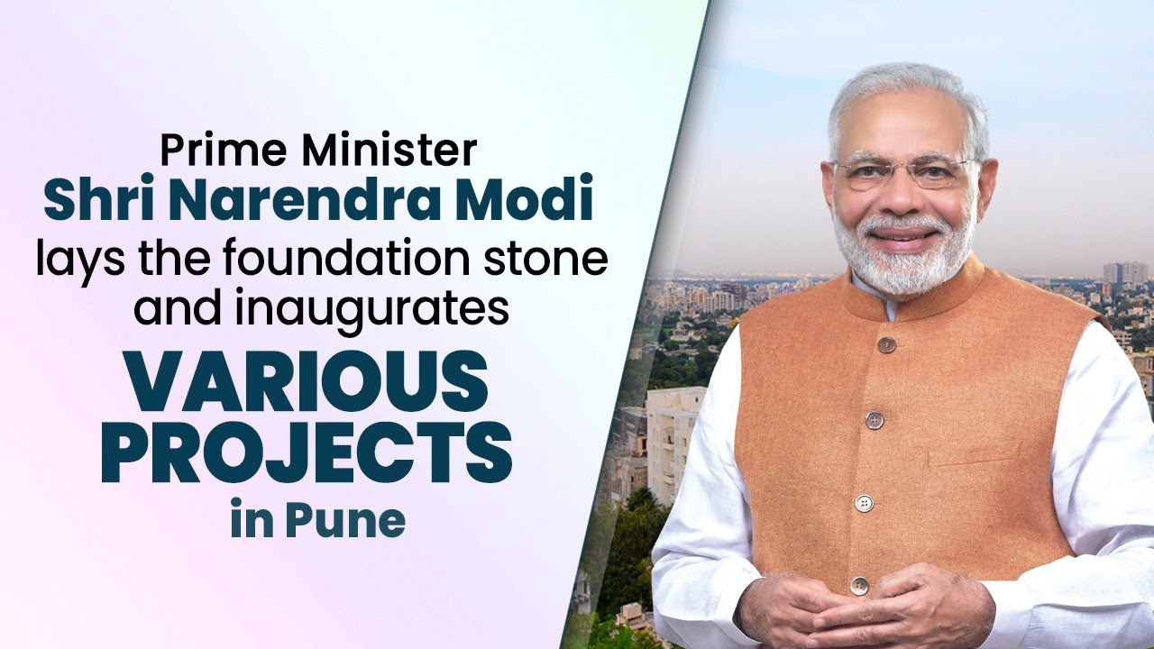 Live : PM Shri Narendra Modi lays the foundation stone and inaugurates ...