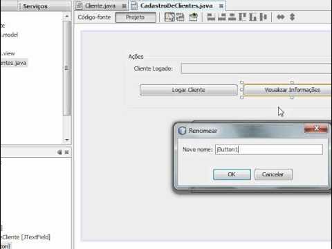 Videoaula - JDesktopPane e JInternalFrame - Java Swing - part2/4 - YouTube