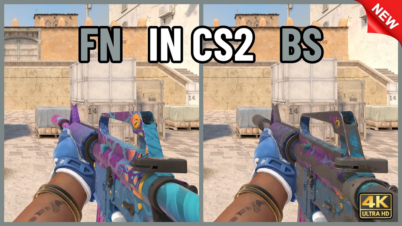 M4A1-S Party Animal | CS2 All Floats In-Game Showcase [4K] - YouTube