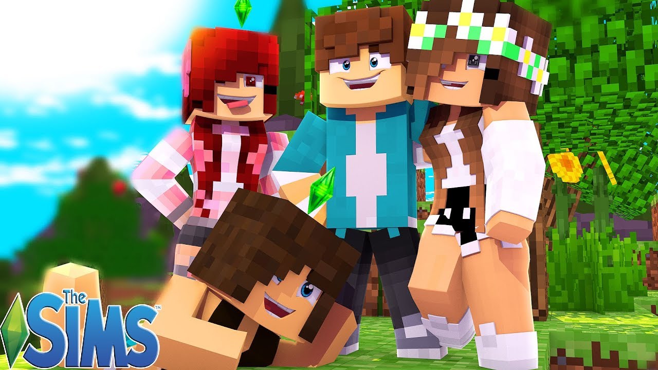 Minecraft: A CASA DAS MENINAS !!! - CRAFT SIMS #04 ‹ Goten › - YouTube