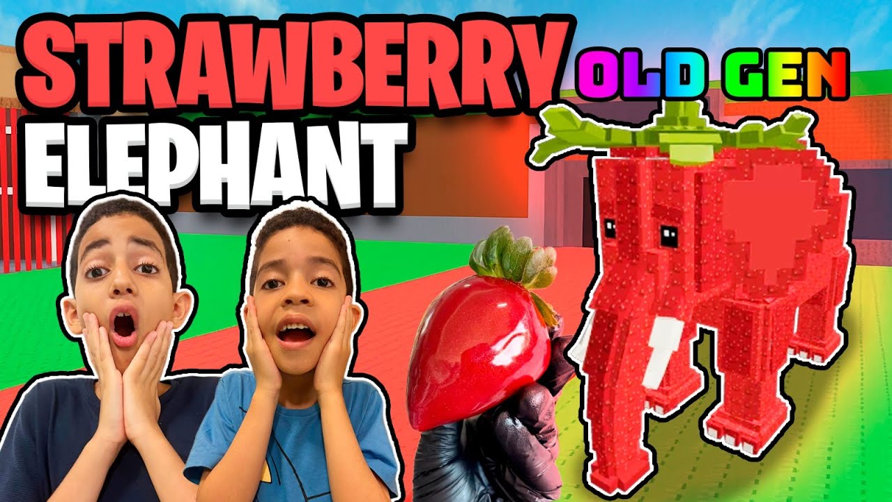 ROBLOX: STRAWBERRY ELEPHANT OG - O EVENTO MAIS RARO DO STEAL A BRAINROT ...