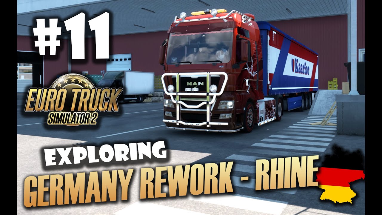 ETS2 v1.50 | Duisburg - Osnabrück | Exploring Germany Rework - Rhine ...