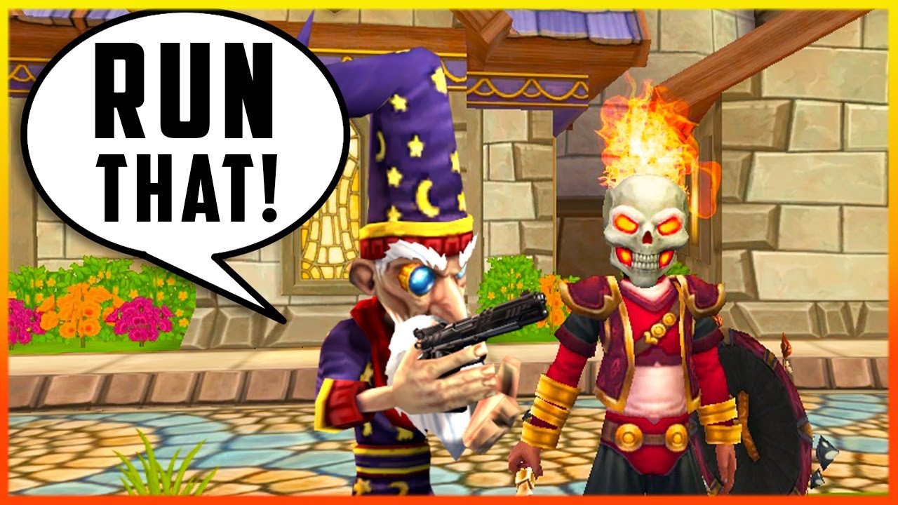 Wizard101: Run Them Crowns Young Wizard! - YouTube