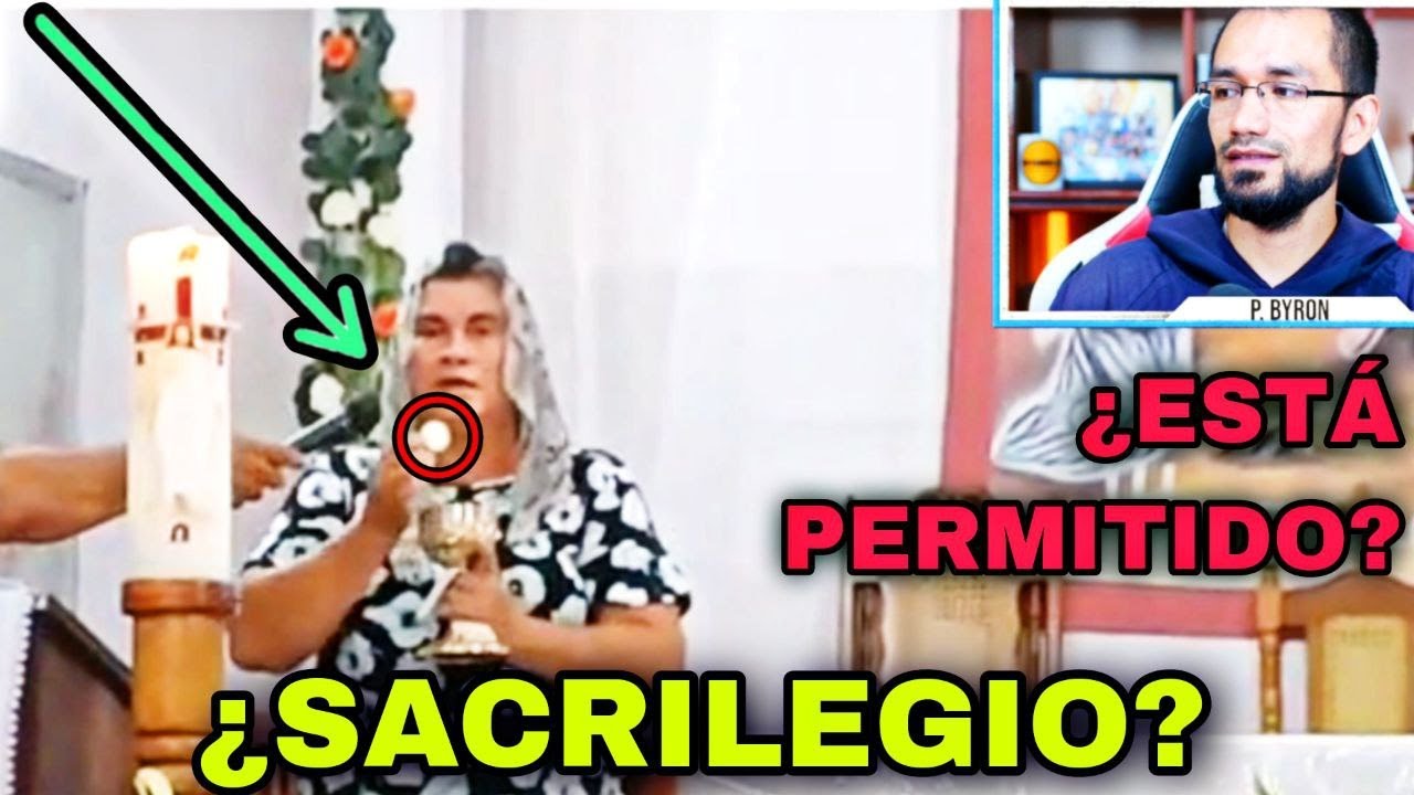 ¿SACRILEGIO🔺lo que hace MUJER en Iglesia? 👉Sacerdote aclara - YouTube