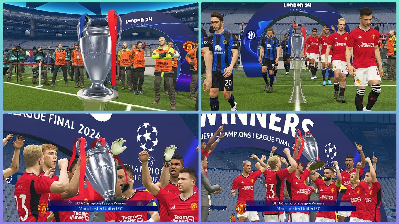 PES 2018 GATE UCL FINAL LONDON24 - YouTube