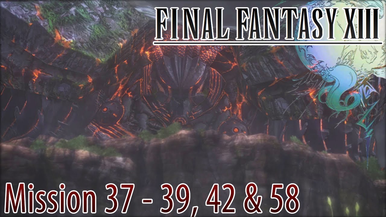 Mission 37-39, 42 & 58 • Final Fantasy XIII Missionsfolge ★ Let's Play ...