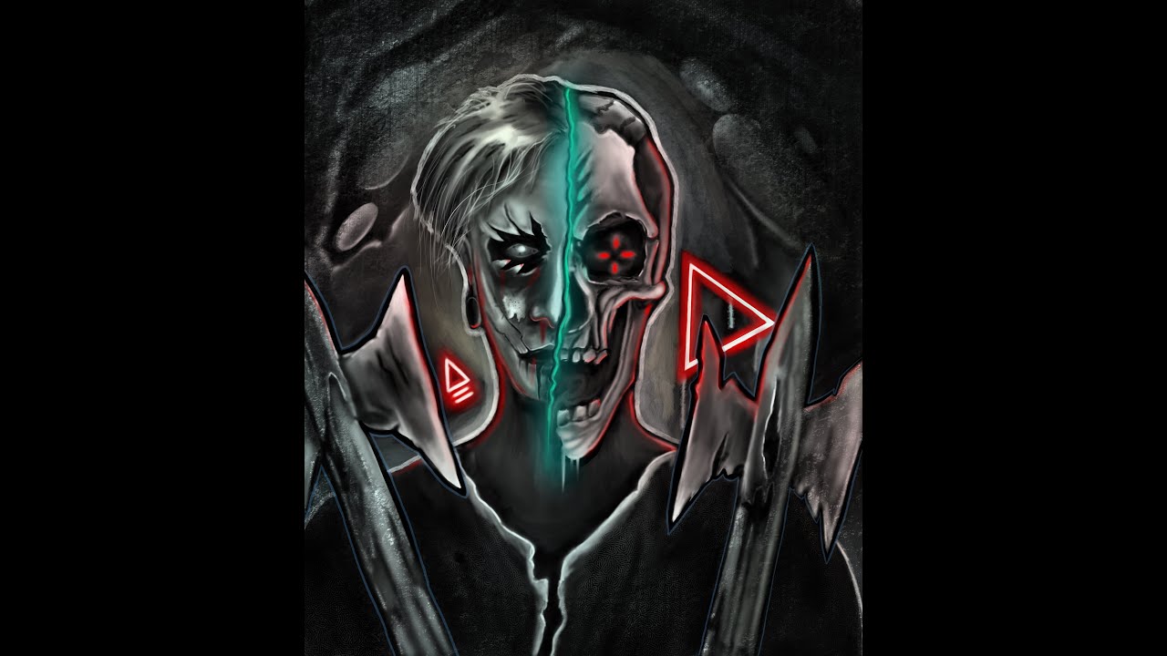 Experimental Undead Timelapse in Procreate - YouTube