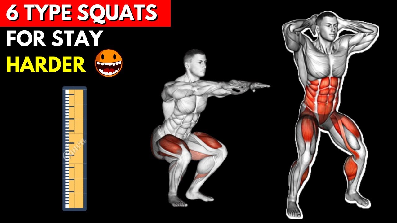 SQUATS FOR STAY HARDER - YouTube