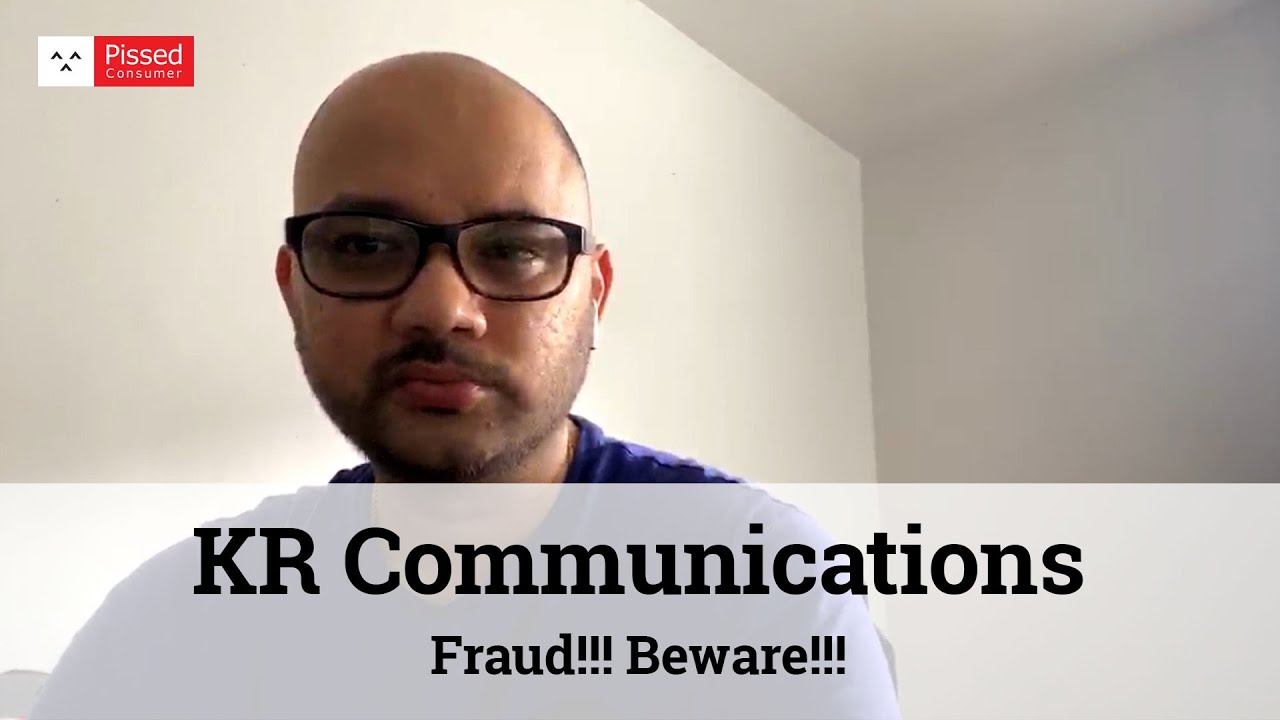 KR Communications Reviews - Payment Fraud - YouTube