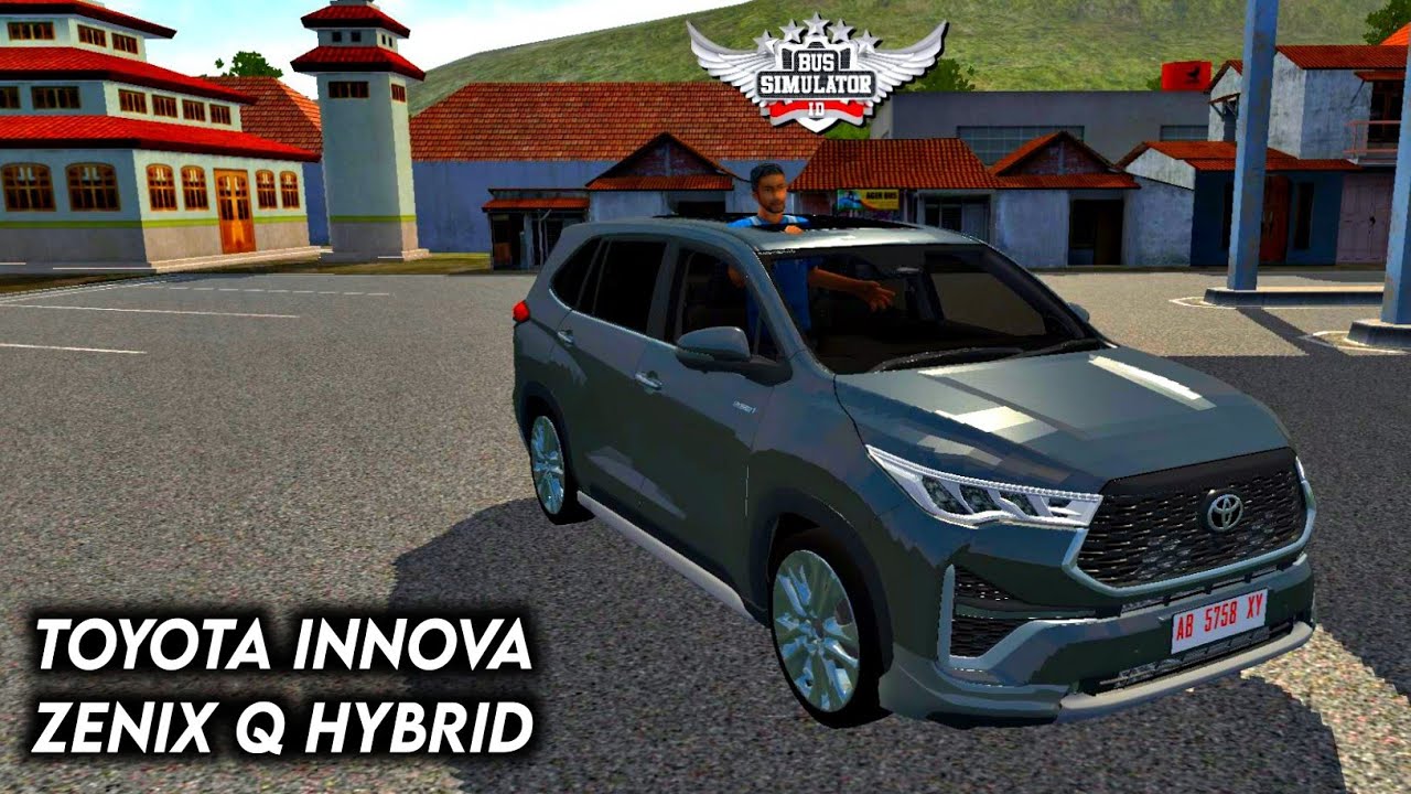 Car Mod BUSSID - Toyota Innova Zenix Q Hybrid | mod toyota innova 2023 ...