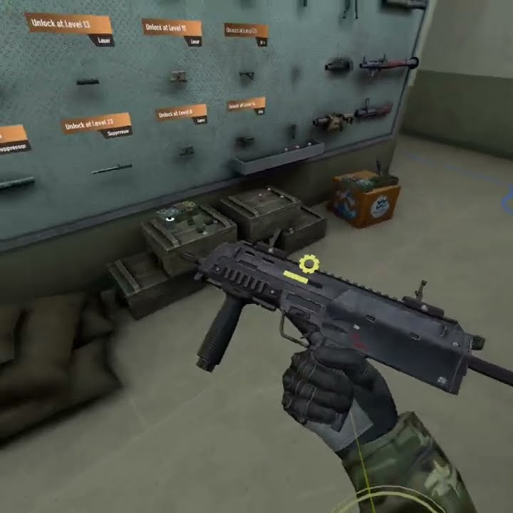 Half Life 2 MP7 reload in zero caliber - YouTube