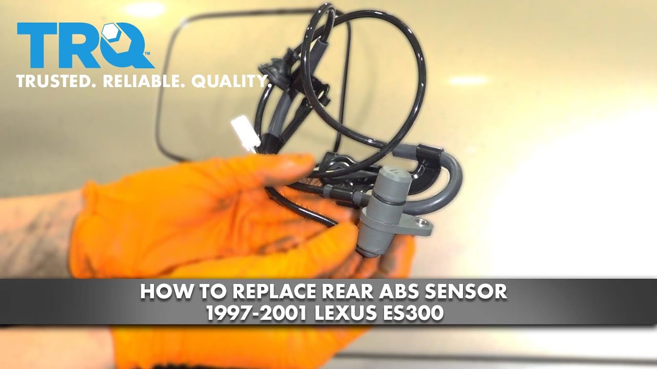 How to Replace Rear ABS Sensor 1997-2001 Lexus ES300 - YouTube
