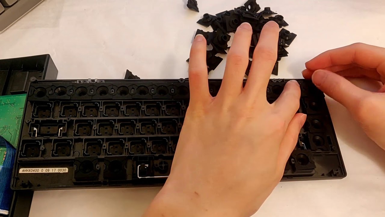 HHKB/ BKE Heavy Domes/ Krytox GPL 205 G0 - YouTube