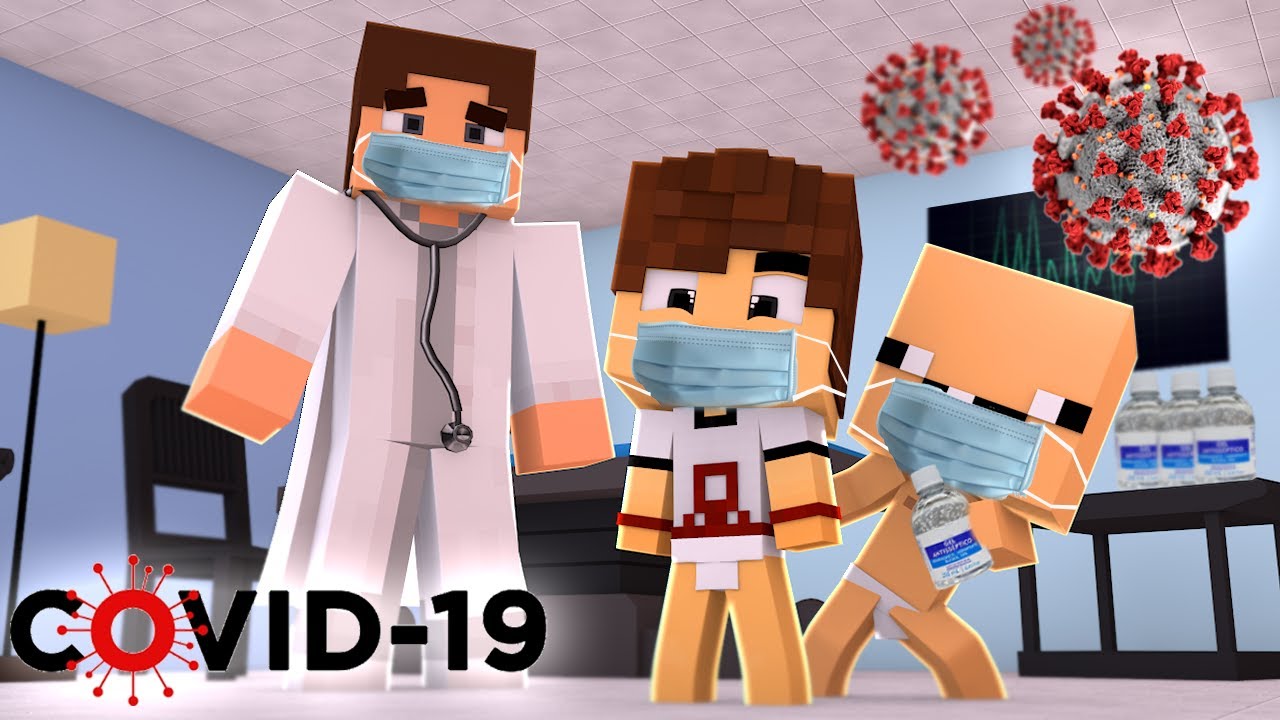 O GRANDE DESAFIO DO COVID-19 NO MINECRAFT - YouTube