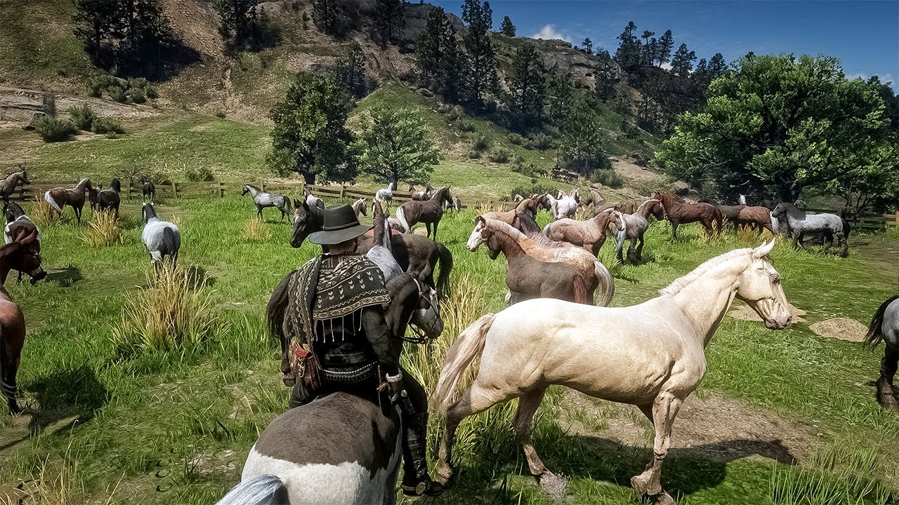 Red Dead Redemption 2- Fastest & Rarest Horses [4k/60fps] - YouTube