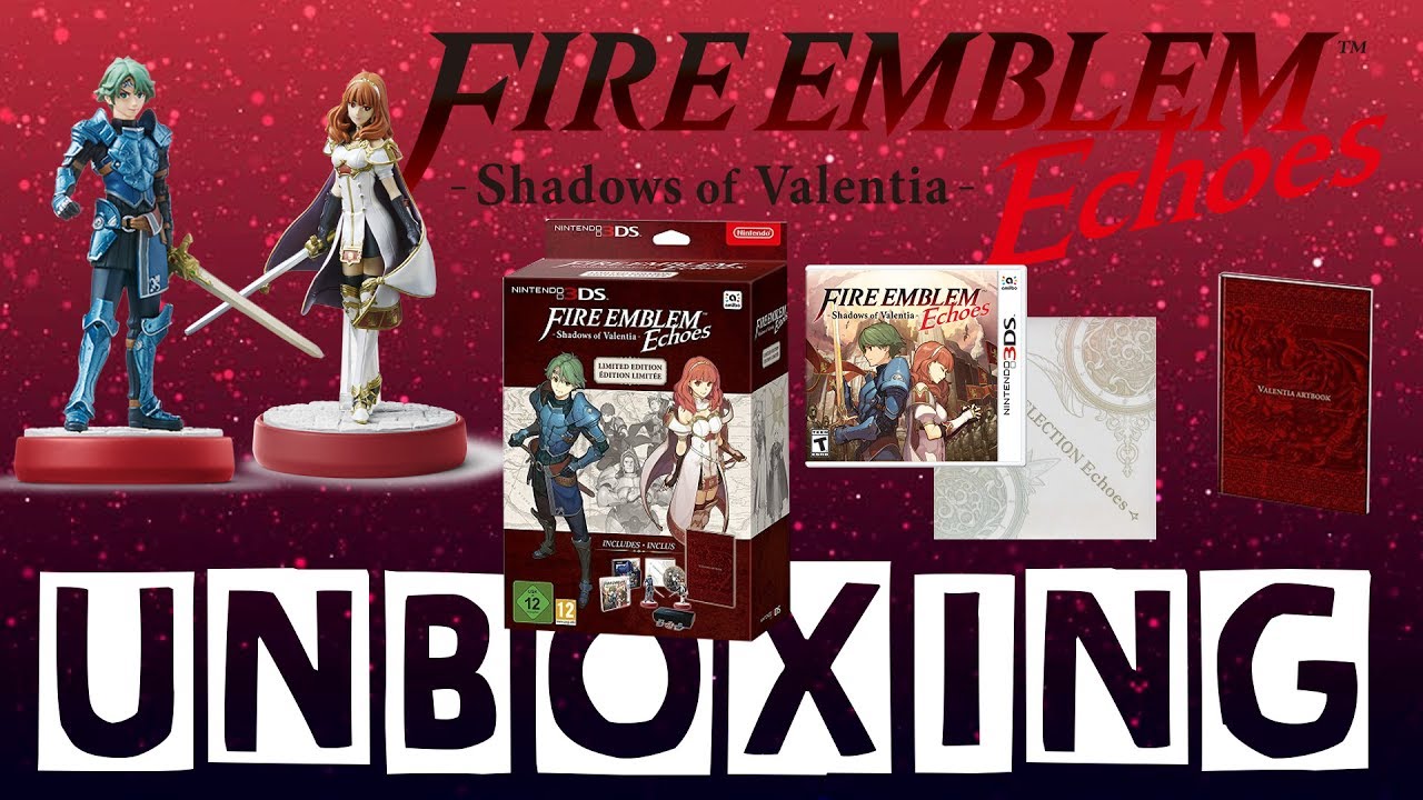 [UNBOXING] Fire Emblem Echoes - Edition Collector - FR - YouTube