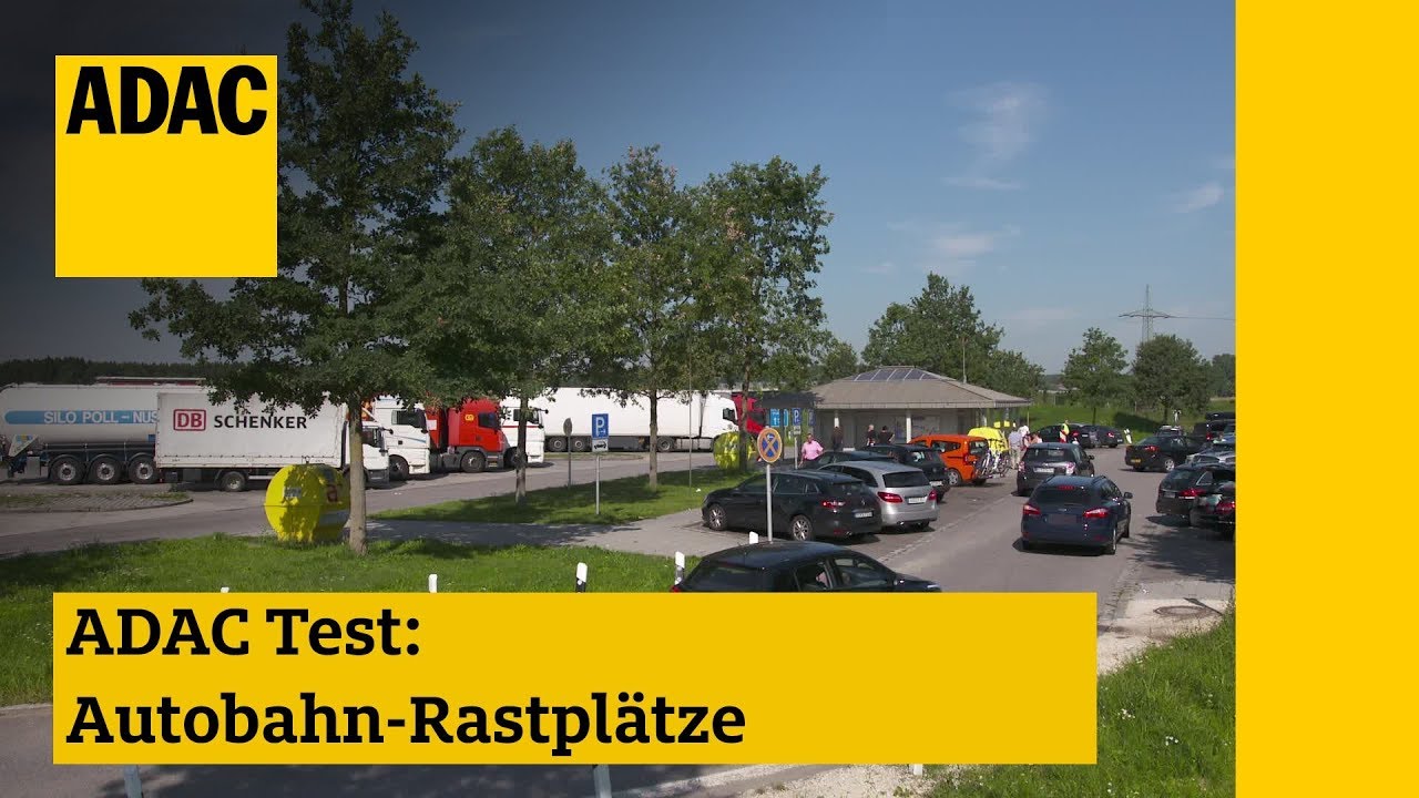 ADAC Test: Autobahn-Rastplätze I ADAC 2018 - YouTube