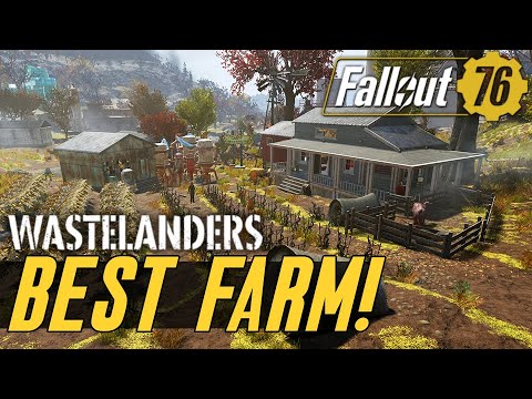 BEST FARM BUILD & LOCATION! Fallout 76: Settlement Spotlight 13 - YouTube