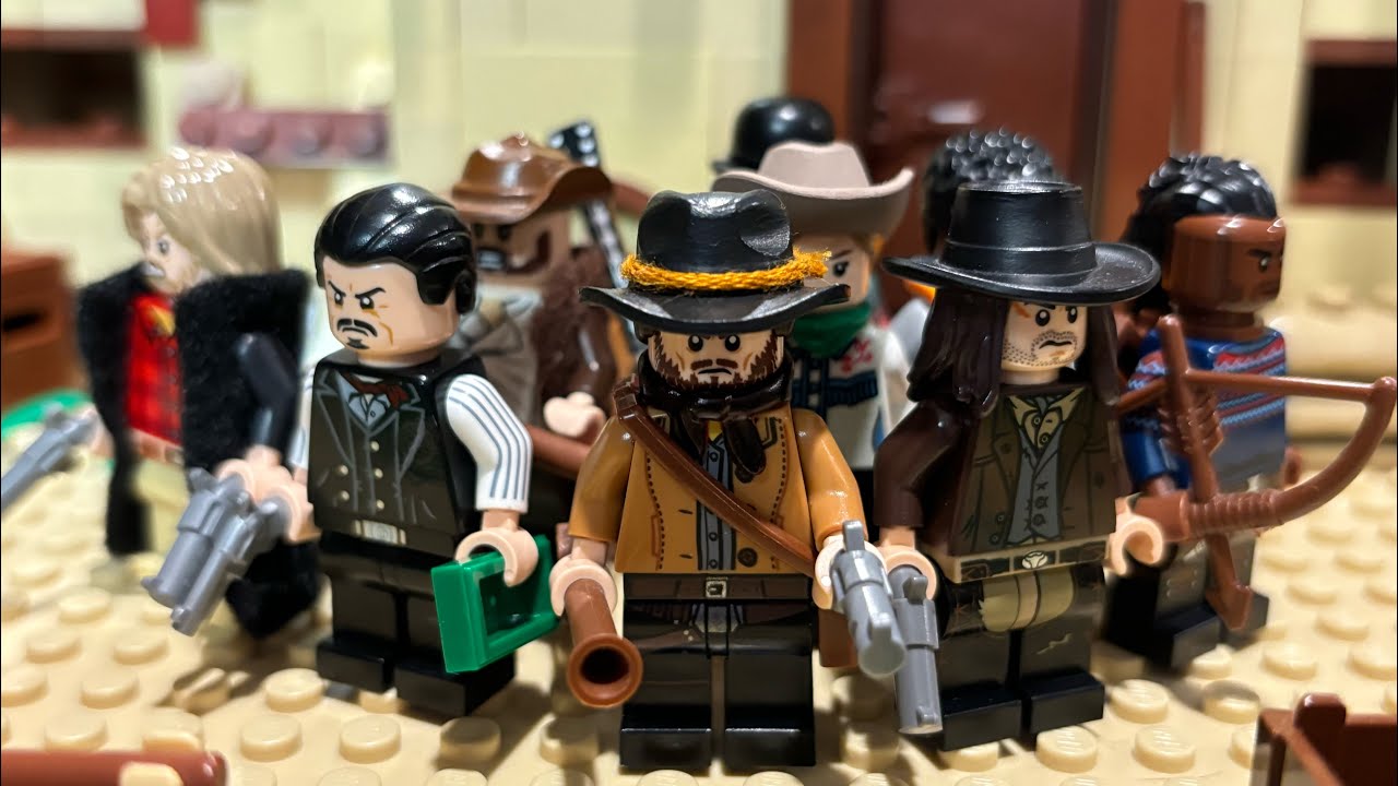 Red Dead Redemption 2 Gang In LEGO | An upgraded look at my RDR Customs ...