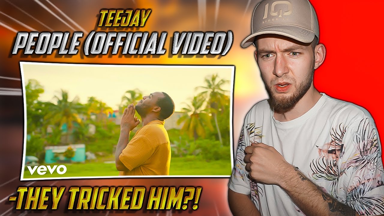 "IT'S A SET UP?!" Teejay - People (Official Music Video) [REACTION ...