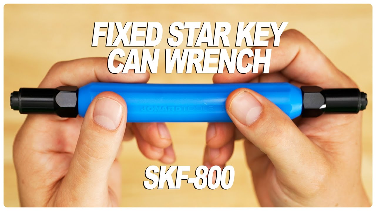 Jonard Tools Fixed Star Key Can Wrench with LB & LG Patterns (SKF-800 ...