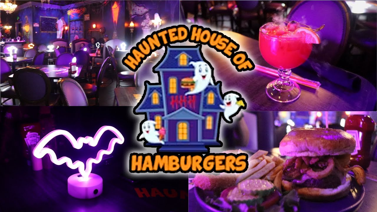 Come along with me to Haunted House of Hamburgers! A Spooky Halloween ...