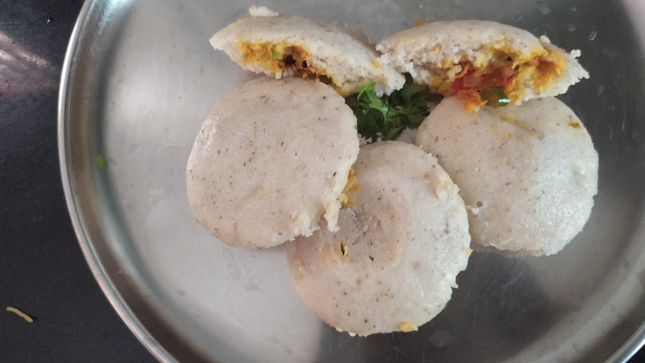 Stuffed idly in tamil/ instant stuffed idly/potato stuffed idly - YouTube