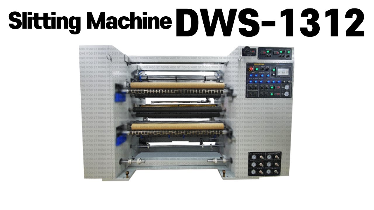 Slitter, Slitting Machine - YouTube