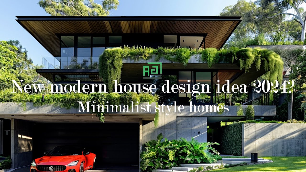 New modern house design 2024 /Minimalist style homes #modernhouse - YouTube