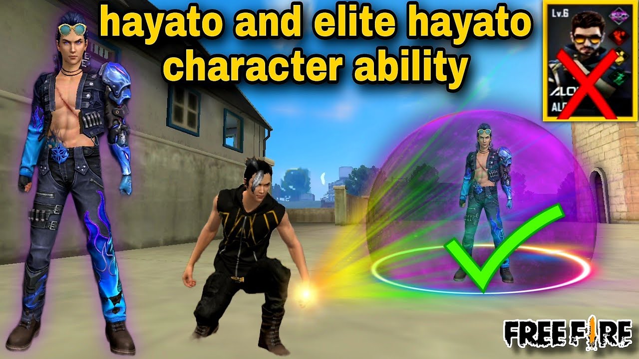 hayato and elite hayato character ability in free fire//ff hayato ...