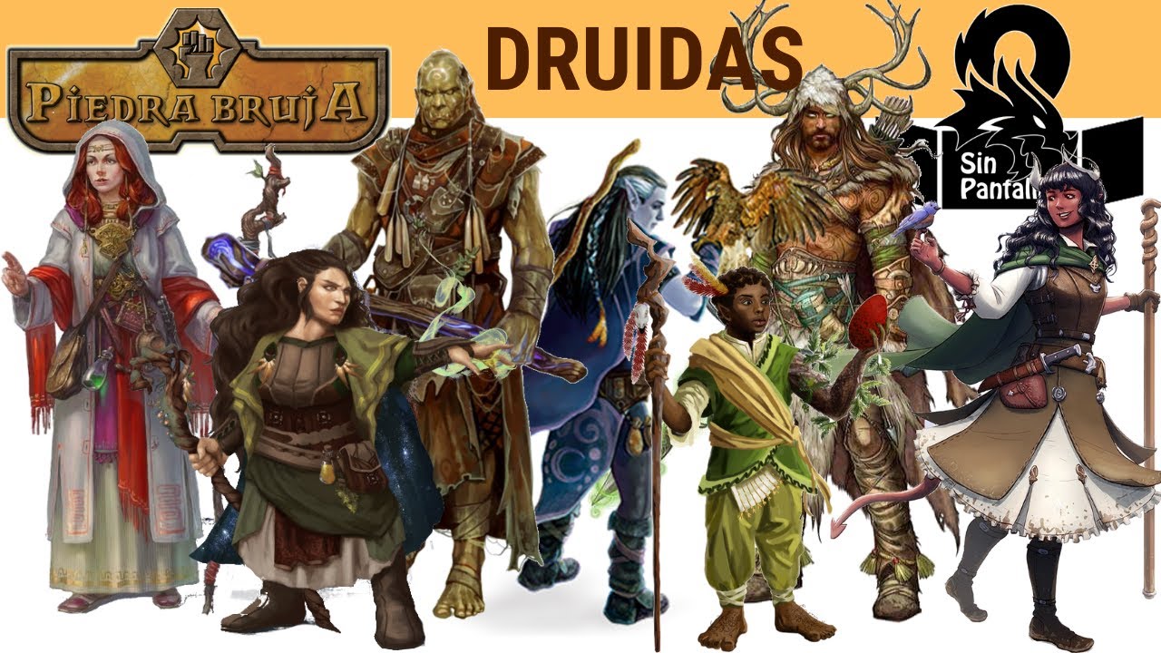 🌿D&D 5e🌿 Juega rol con DRUIDAS 🐺 Guía 5/13 para Clases de Personaje del ...