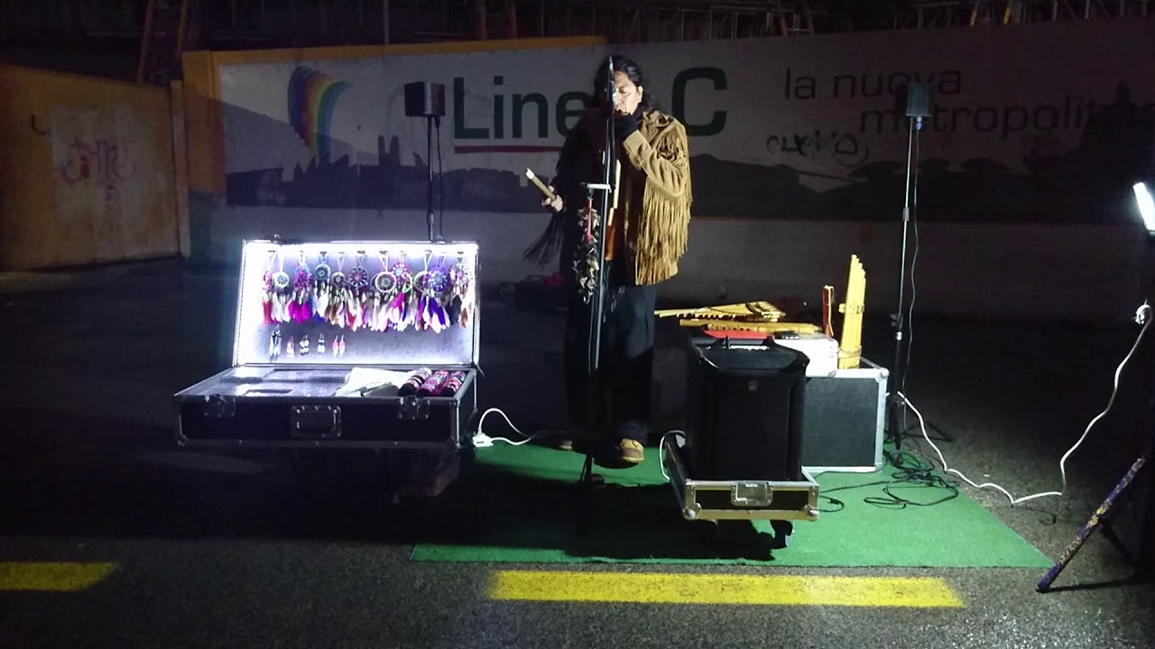 Pan Flute artist in Rome, Italy (Jan 1st 2018) - YouTube