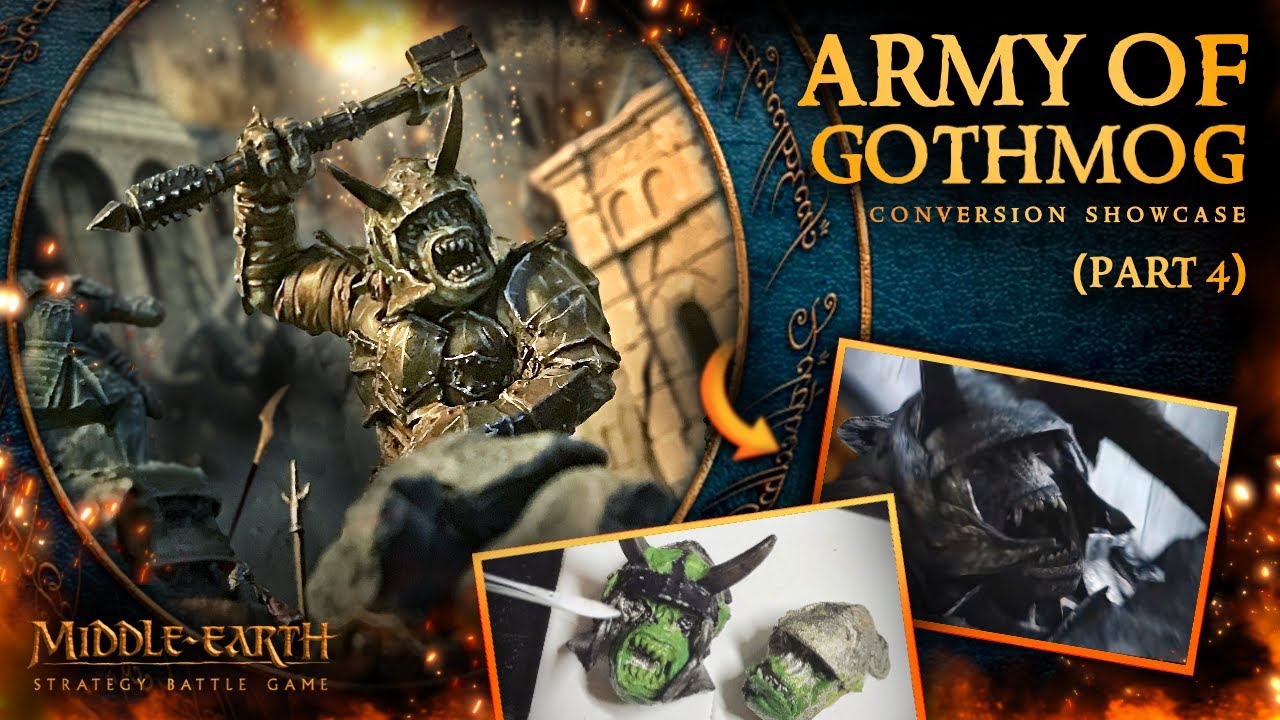 Custom "MORDOR TROLL" Conversion & Painting Guide (LOTR/MESBG) - YouTube