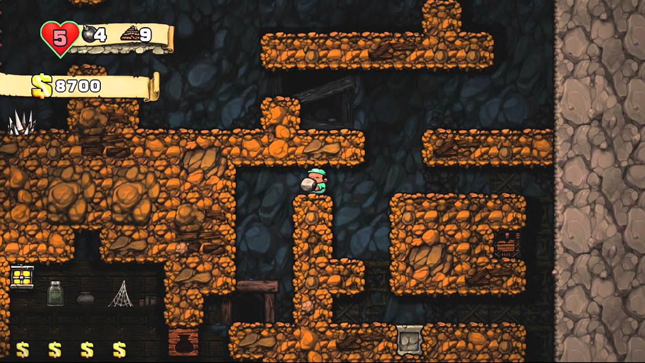 Dan Plays Spelunky Ep 7 - Fat Man - YouTube