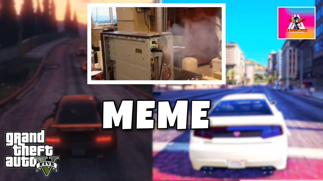 PC Exploding MEME in GTA 5 ( Mod Graphics ) - YouTube
