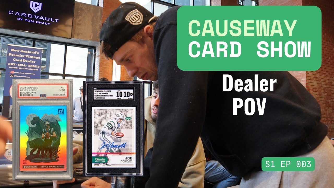 Setting Up at the Causeway Card Show | Day In the Life of a Sports Card ...