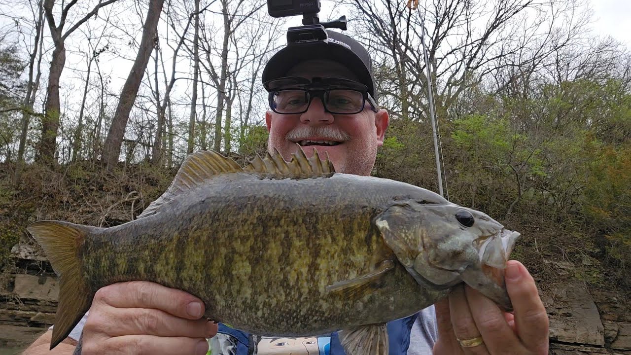 Spring Flashback: Smallmouth Fishing in the CREEK! - YouTube