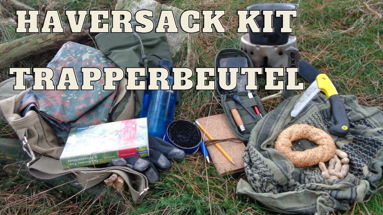 Haversack | Trapper Kit | Bushcraft Kit | Haversack Kit | Bushcraft ...