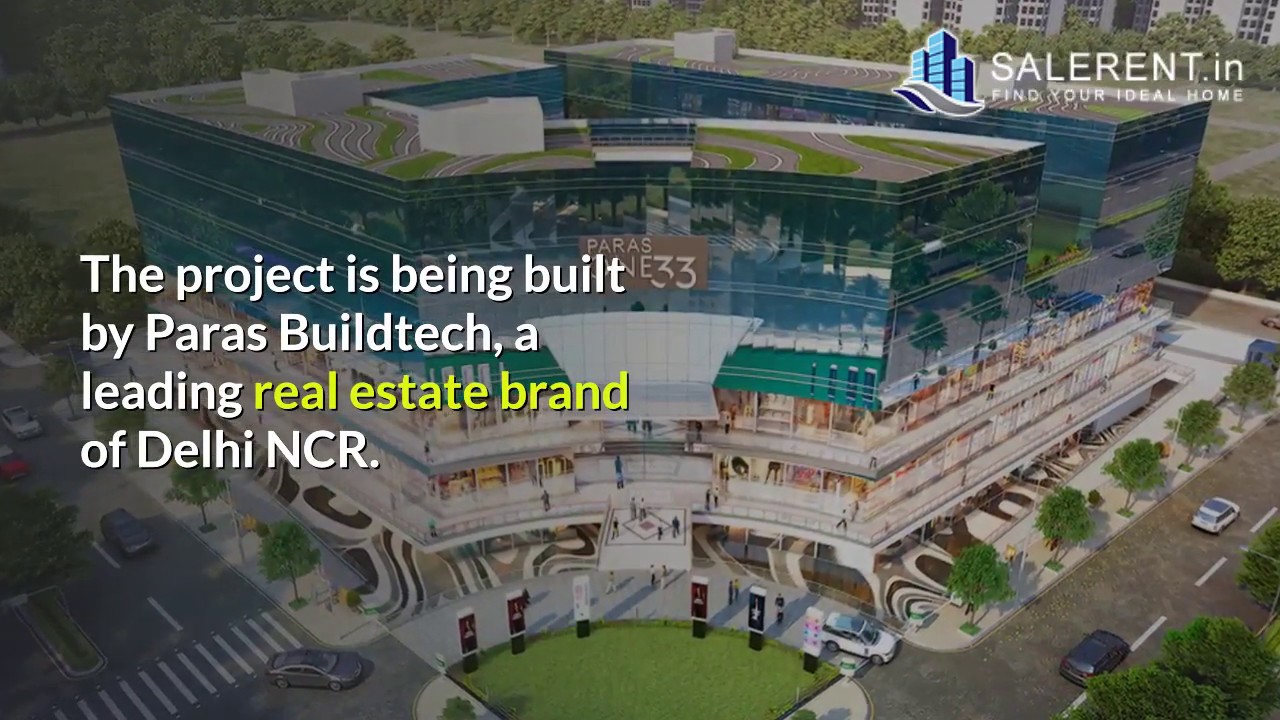 Paras One33 Commercial Project on Noida Expressway - YouTube