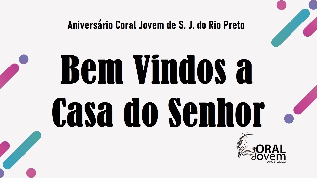 Bem Vindos a Casa do Senhor - YouTube