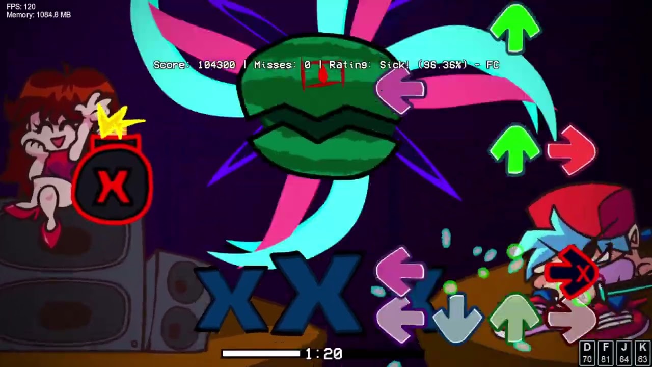 FNF Fruit Ninja RESENTMENT FC - YouTube