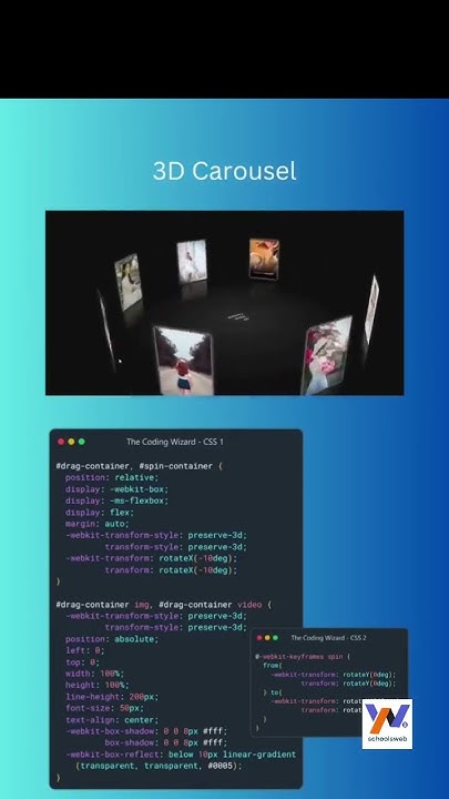 How To Make 3d Carousel Shorts Viral Html Css Coding Views Youtubeshorts Ai Javascript