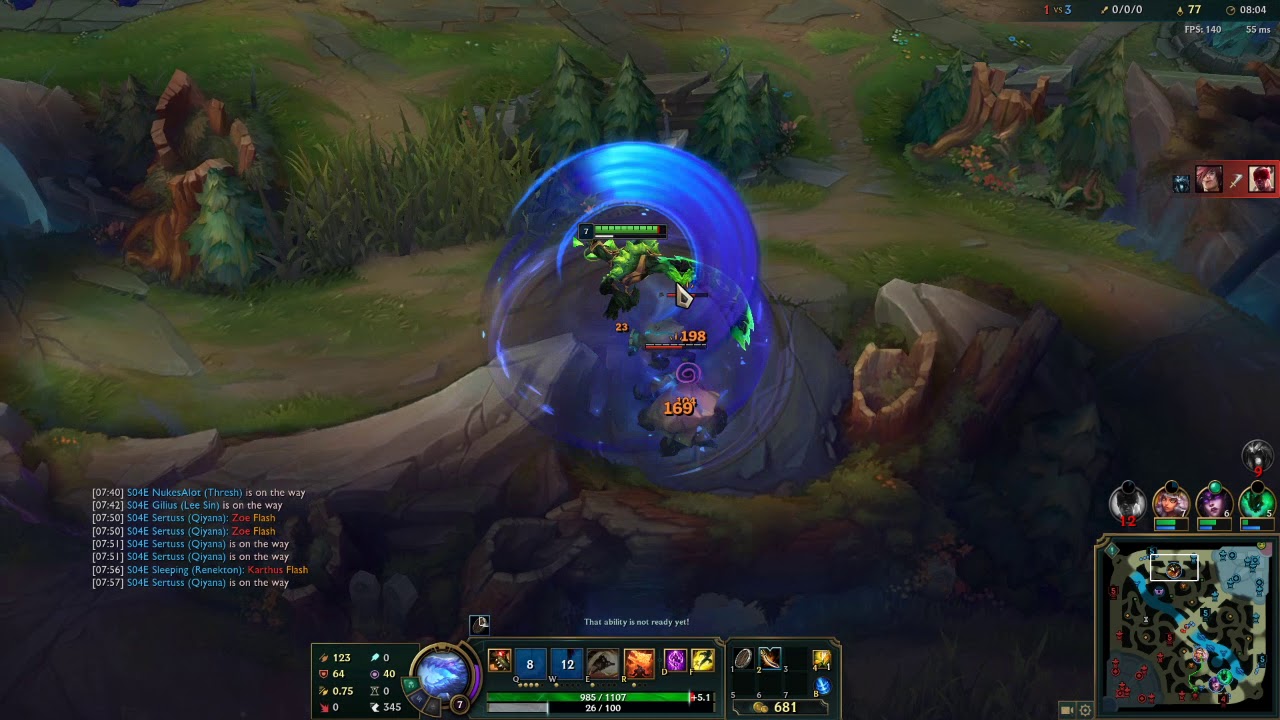 Sleeping Renekton Scrim vs GO Shemek 2020 - YouTube