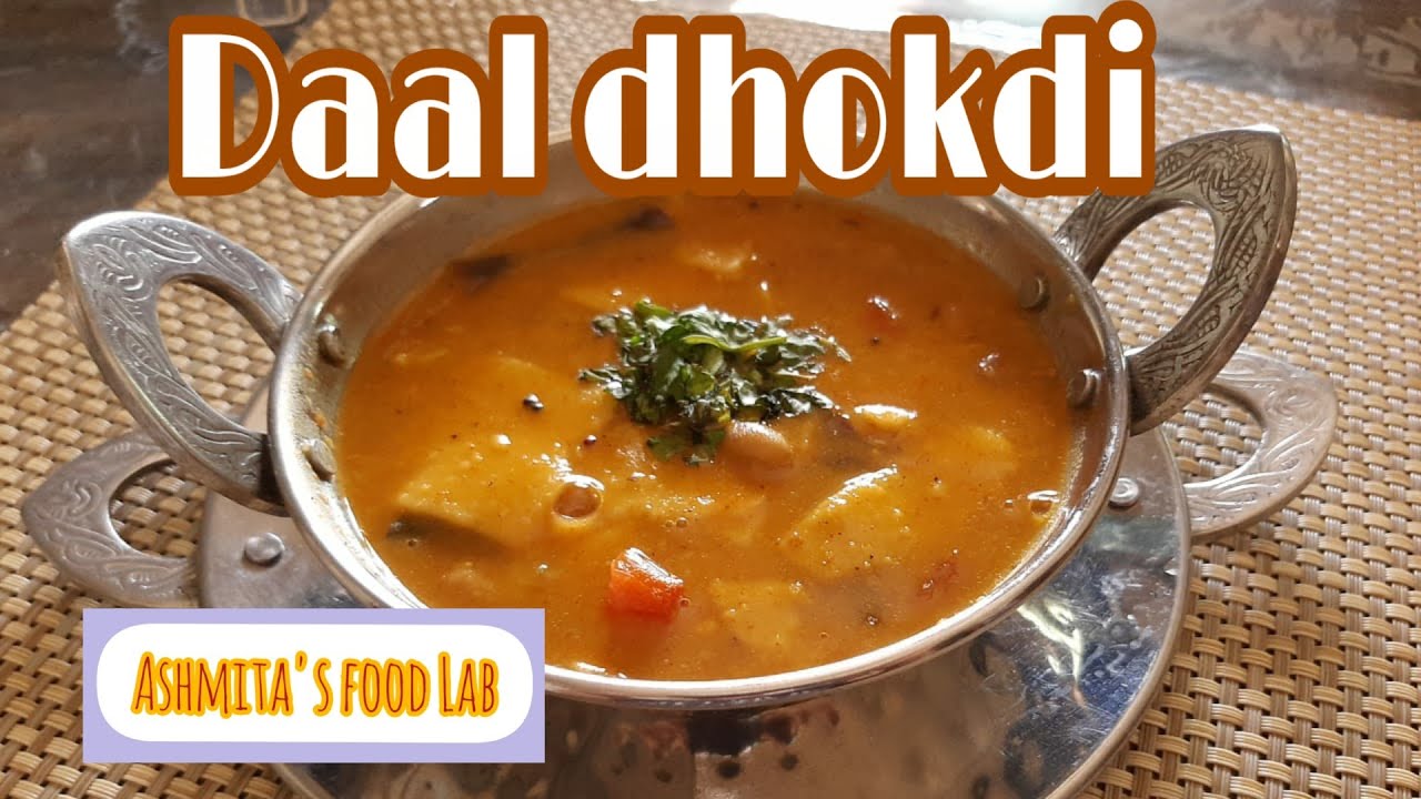 Daal dhokdi recipe in gujarati | easy daal dhokdi recipe - YouTube