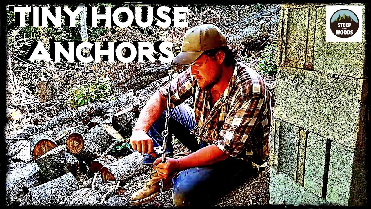 How to Anchor Down a Tiny House - YouTube