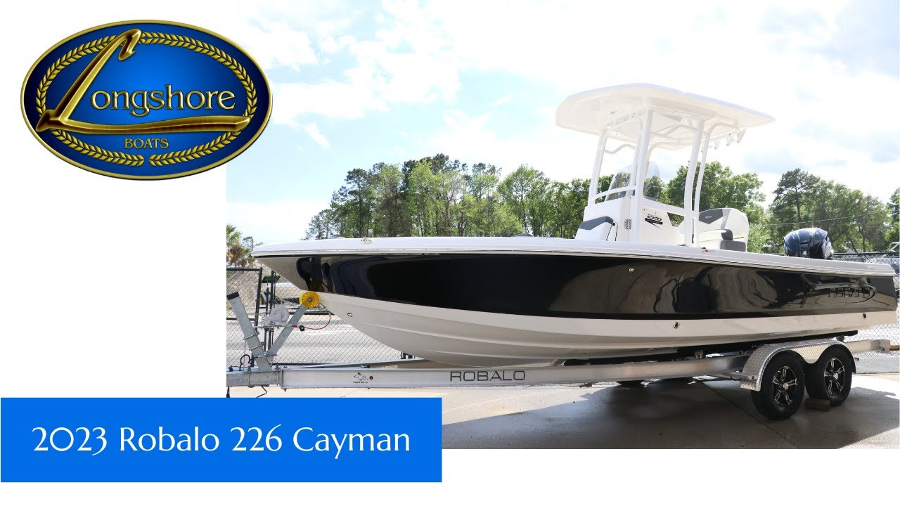 2023 Robalo 226 Cayman || Longshore Boats - YouTube