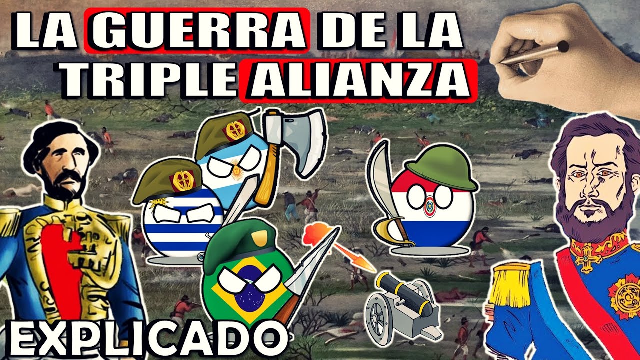La guerra MÁS GRANDE de Latinoamérica La Triple Alianza vs Paraguay ...