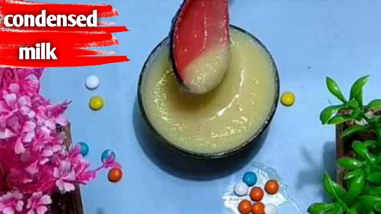 condensed milk || condensed milk in bengali || home made condensed milk ...