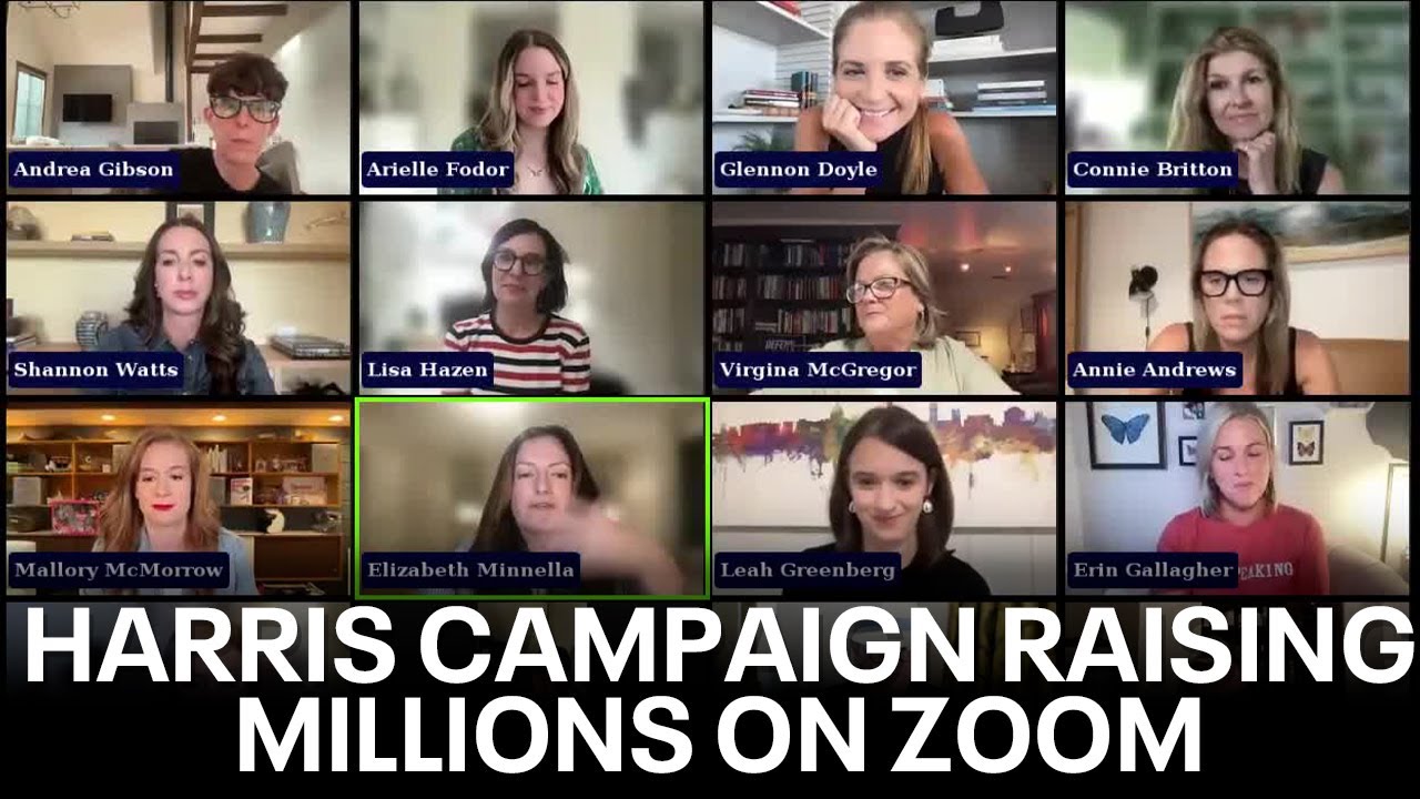 Harris supporters raise money, build coalition using Zoom calls | KTVU ...
