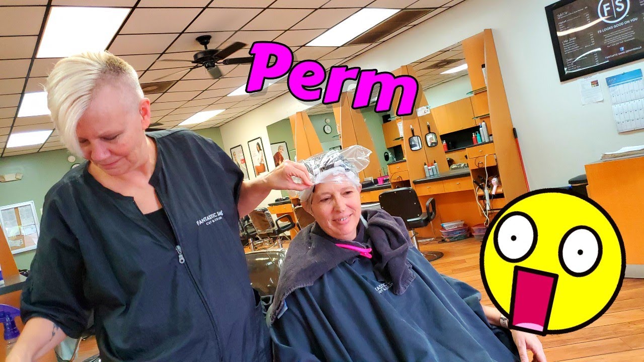 Perm Time at Fantastic Sam's - YouTube